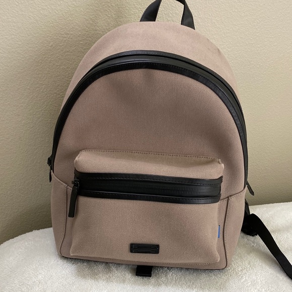 Uri Minkoff | Bags | Uri Minkoff Deep Tan Mens Canvas And Leather ...